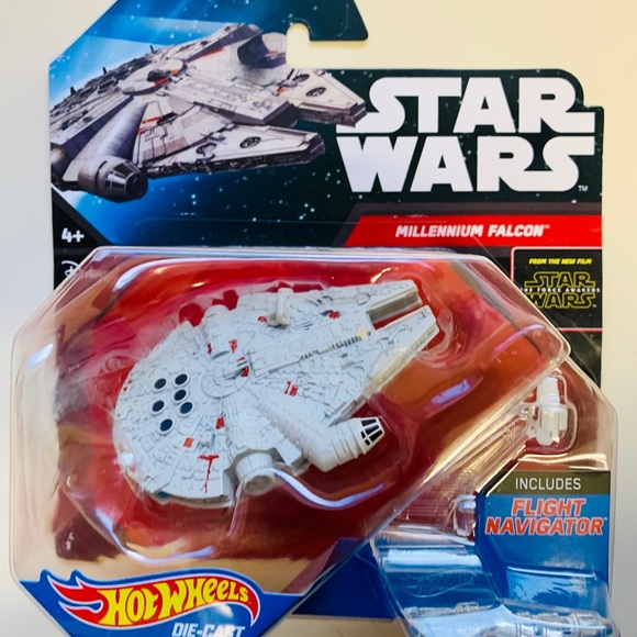Star Wars | Toys | Vintage New Star Wars Millennium Falcon Hot Wheels ...